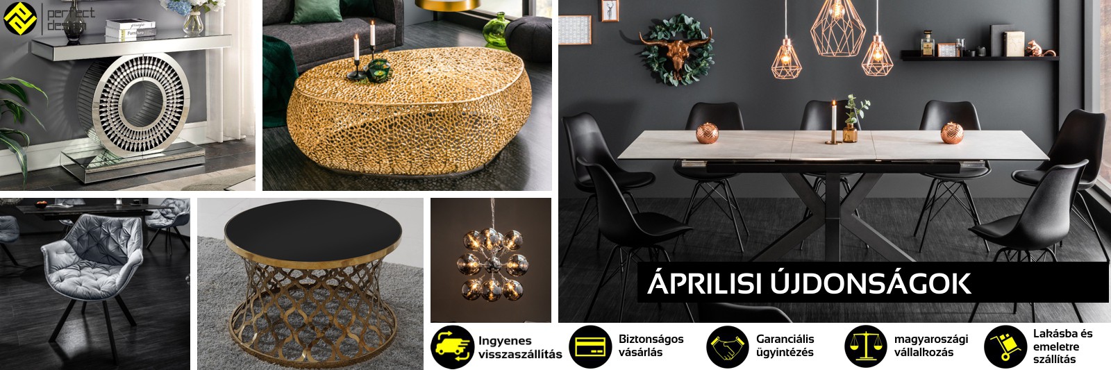 Design bútor webáruház | Modern bútorok | Perfect-design.hu